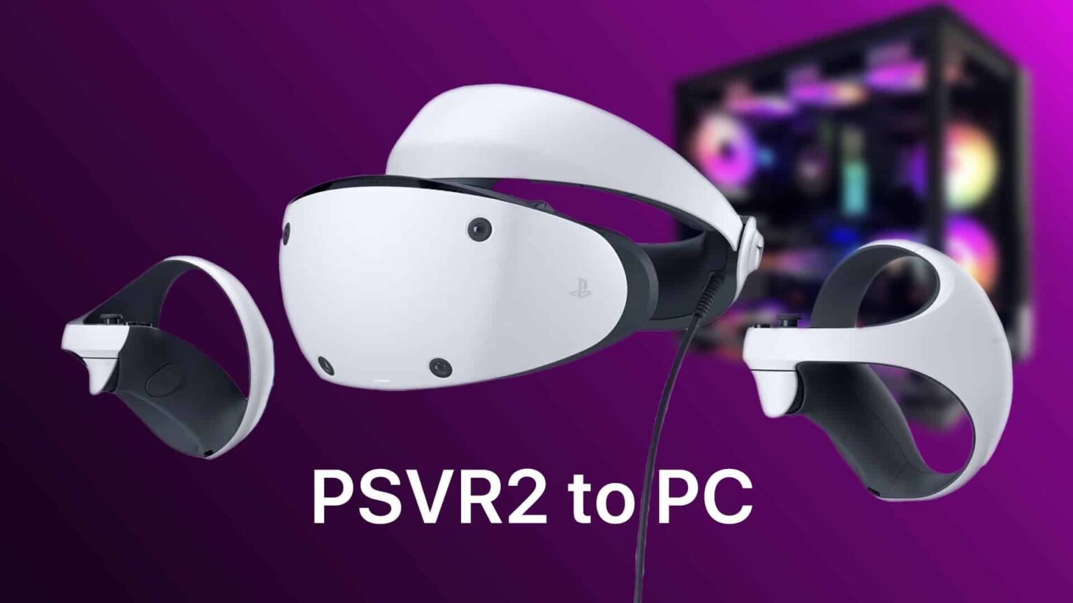 PlayStation VR2 (PSVR2)の最新アップデートでPCで認識可能に。VRとしてはまだ使えず - ギャズログ | GAZ:Log