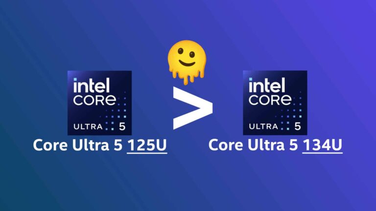Intel Core Ultraシリーズのモデル型番がカオス。性能はCore Ultra 5 134Uより125Uが上？ - ギャズログ ...