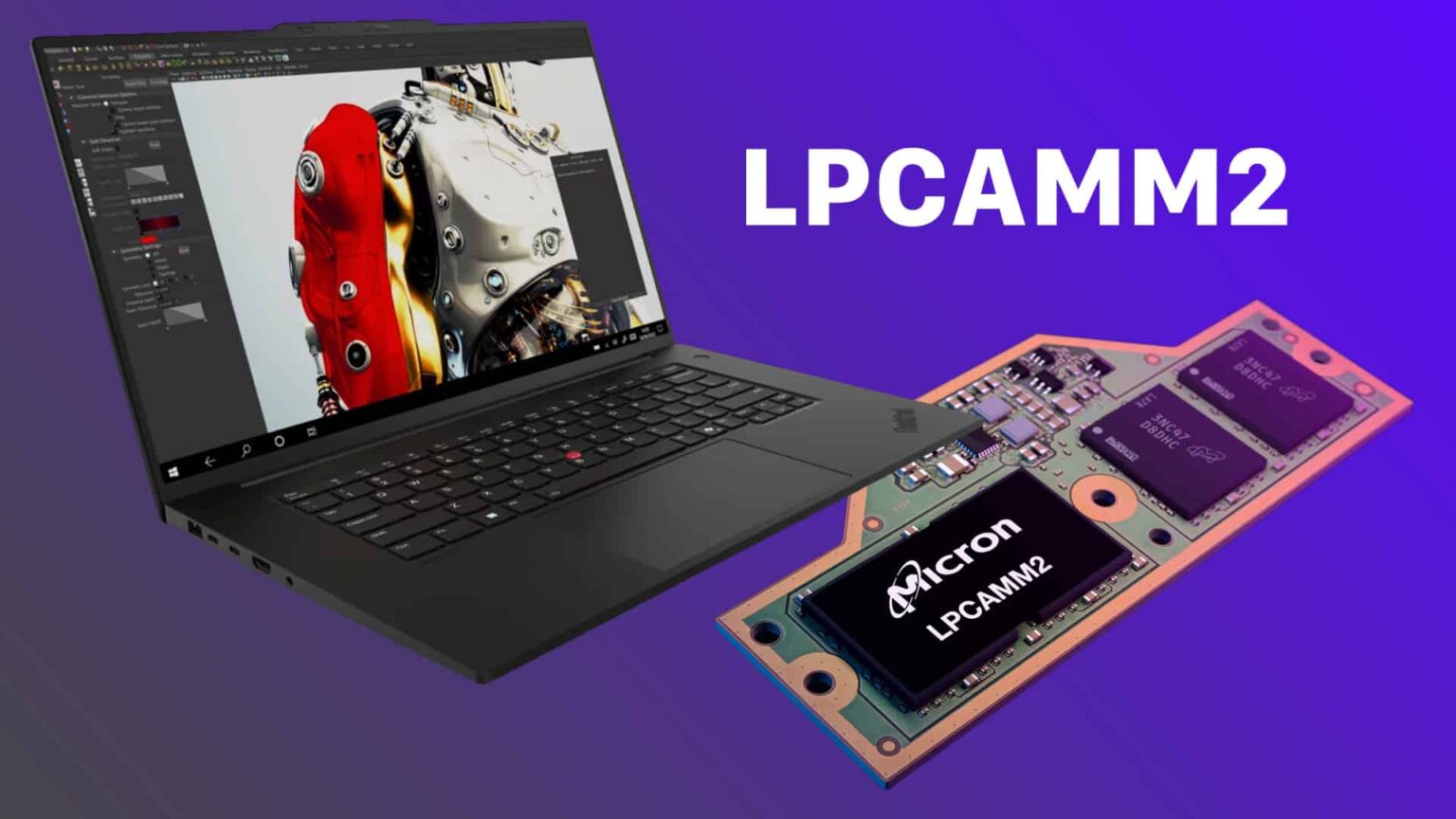 LenovoがLPCAMM2を採用するノートPCを発売。薄型ノートPCでもメモリー増設が可能に - ギャズログ | GAZ:Log