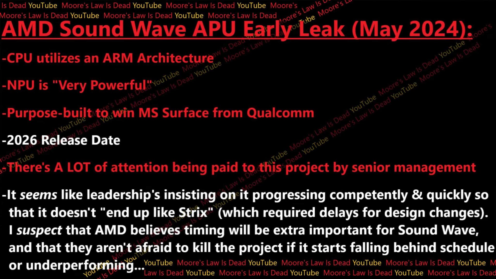 AMDがArm APU『Sound Wave』を2026年ごろ投入で開発中 - ギャズログ | GAZ:Log