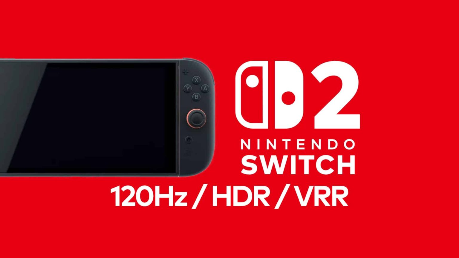 Nintendo Switch 2 のディスプレイは最大120Hz表示やVRRやHDR対応の可能性 - ギャズログ | GAZ:Log