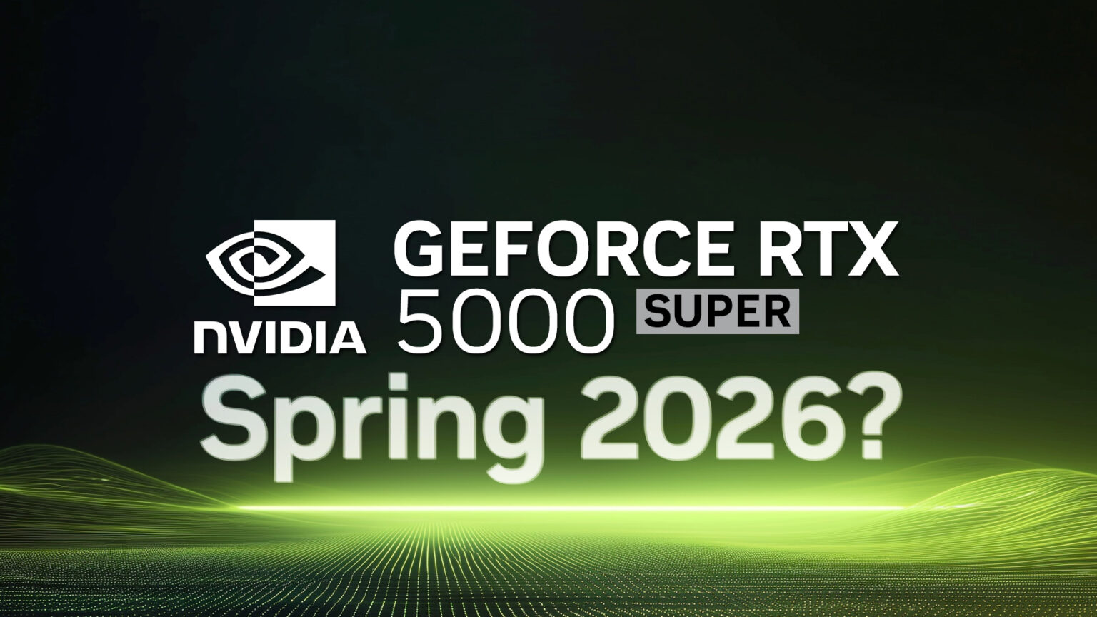 GeForce RTX 5000 SUPER は2026年春に発売予定。CES 2026では発表されず - ギャズログ | GAZ:Log
